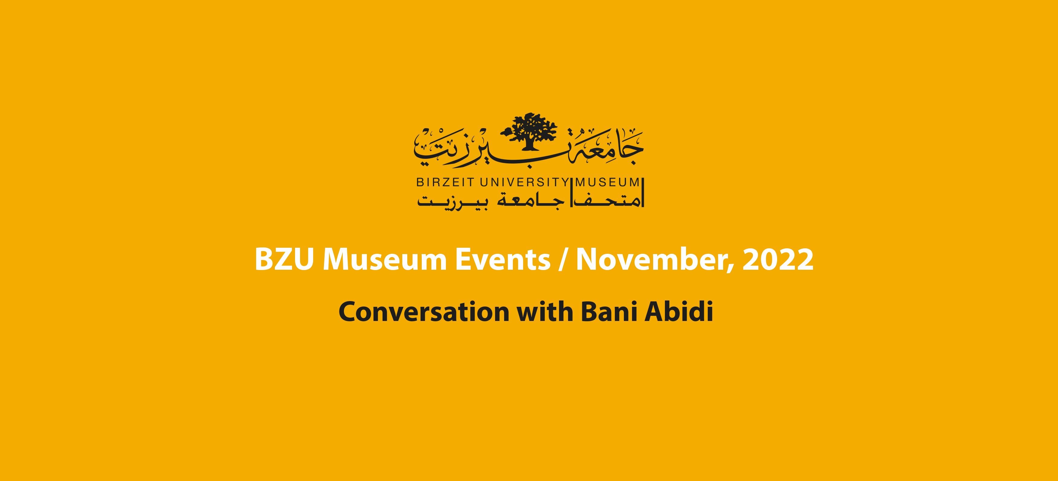 Conversation with Bani Abidi. | Museum